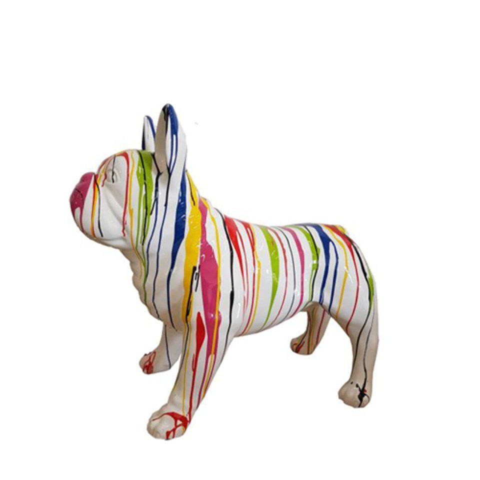 Jvmoebel Dekoobjekt Abstrakt Hund Figur Statue Skulptur Deko Garten