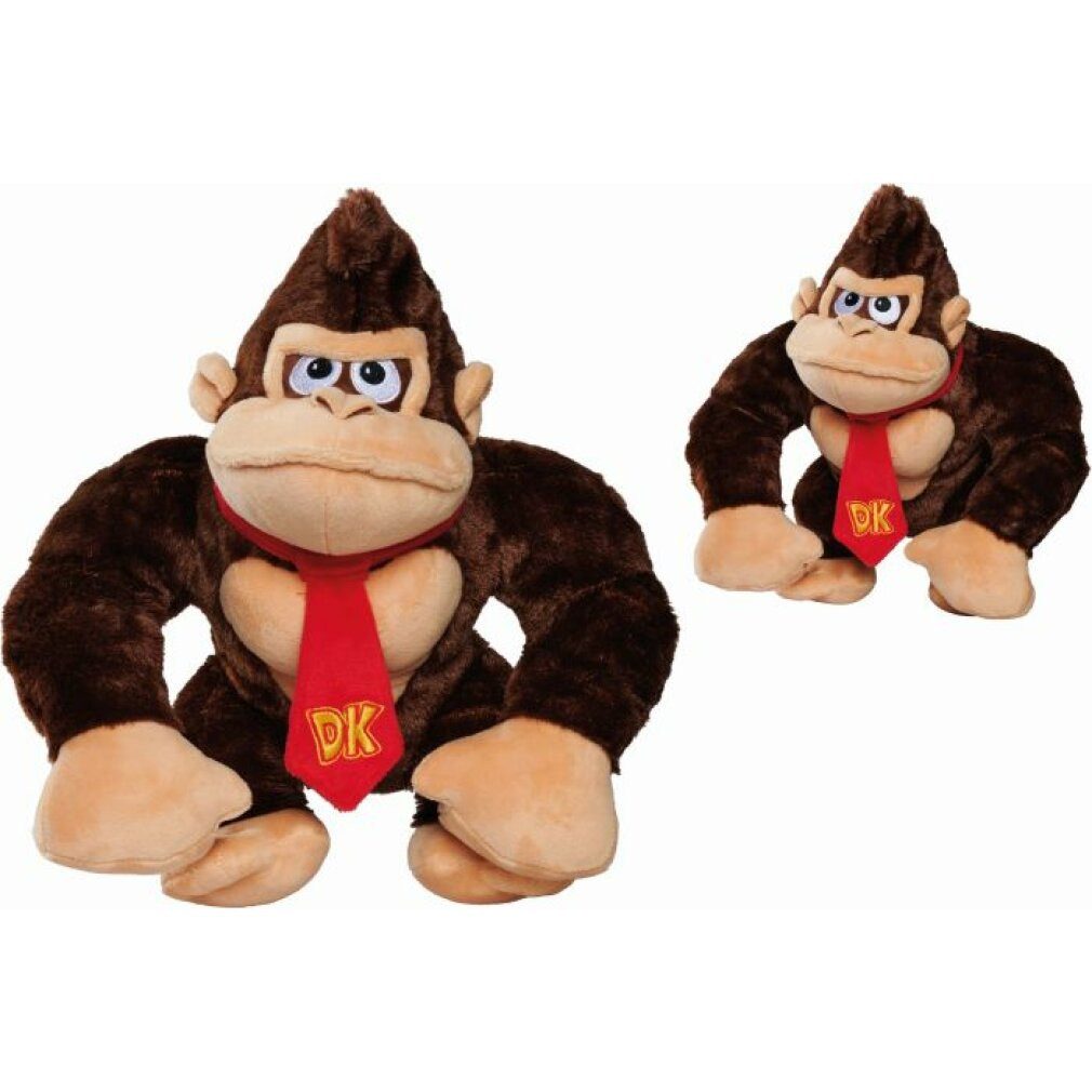 Simba Dickie Kuscheltier SuMa Donkey Kong Plüsch, 27cm, Unisex
