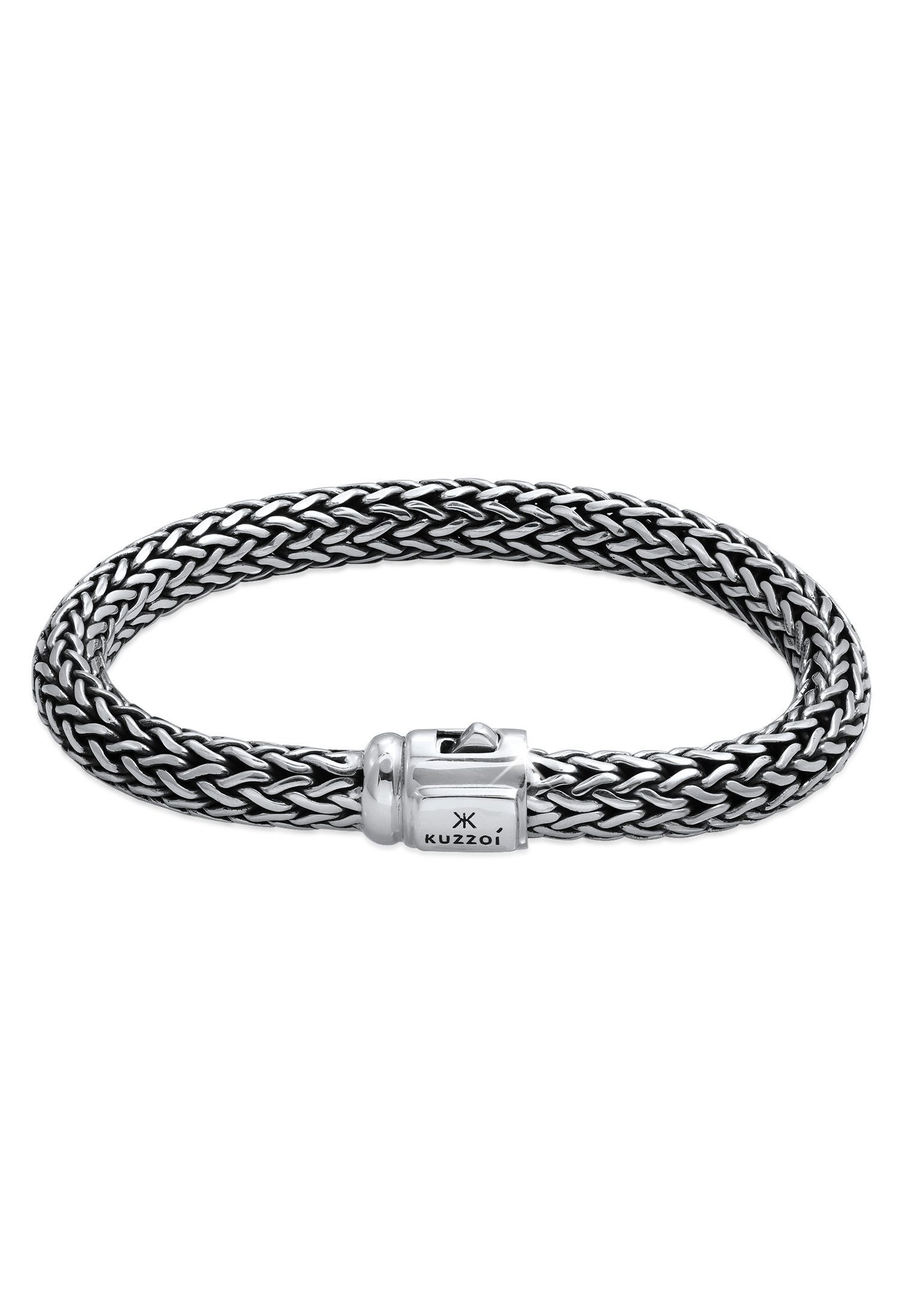 Kuzzoi Armband »Gliederarmband Basic Cool unisex 925 Silber« online ...