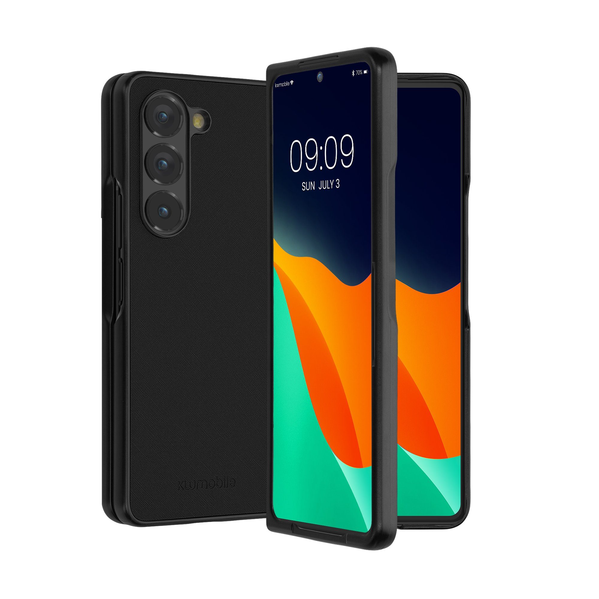 Kwmobile Handyhülle Flip Hardcase Für Samsung Galaxy Z Fold5 Hülle Für