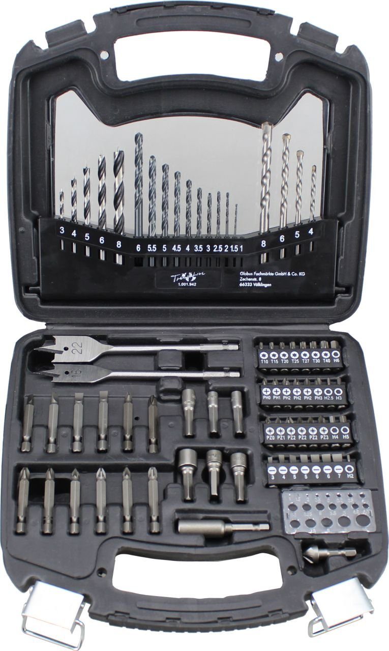 Trend Line Bit-Set TrendLine Bohrer-Bit-Set 75-teilig im