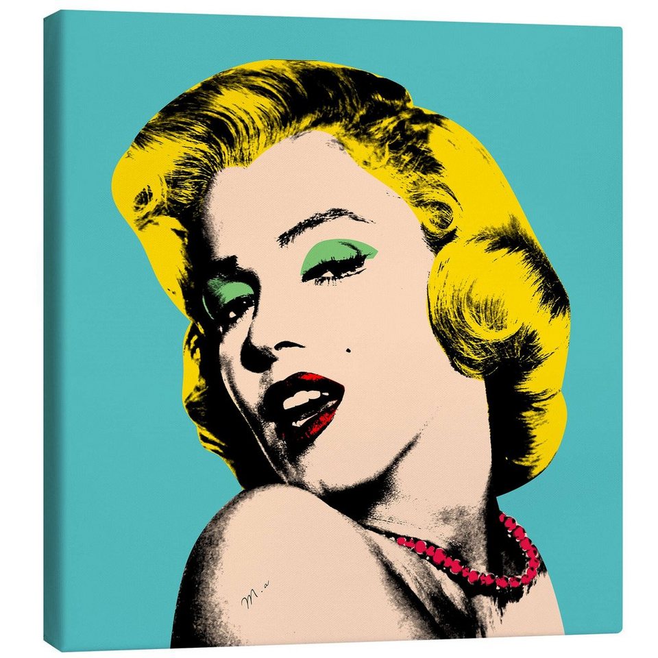 Posterlounge Leinwandbild Mark Ashkenazi Marilyn Monroe I Wohnzimmer
