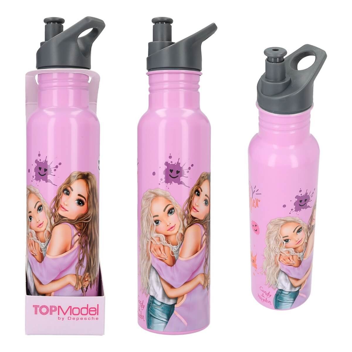 Depesche Trinkflasche TOPModel Trinkflasche HAPPY TOGETHER, Wasserflasche