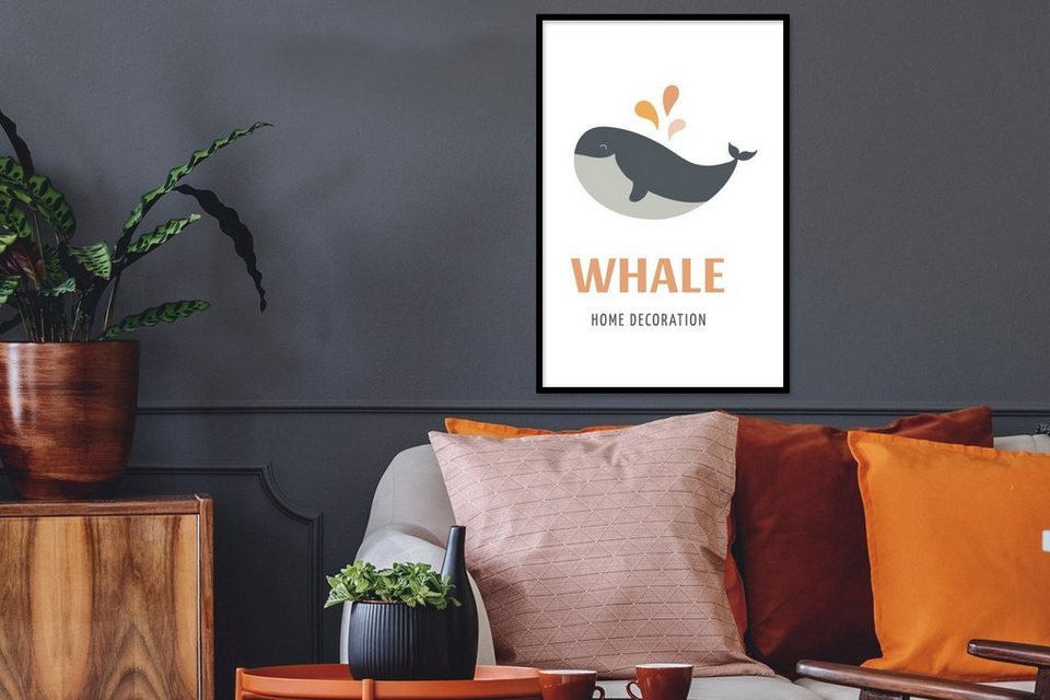 Muchowow Poster Boheme Wal Sprichwörter Wal Heimtextilien