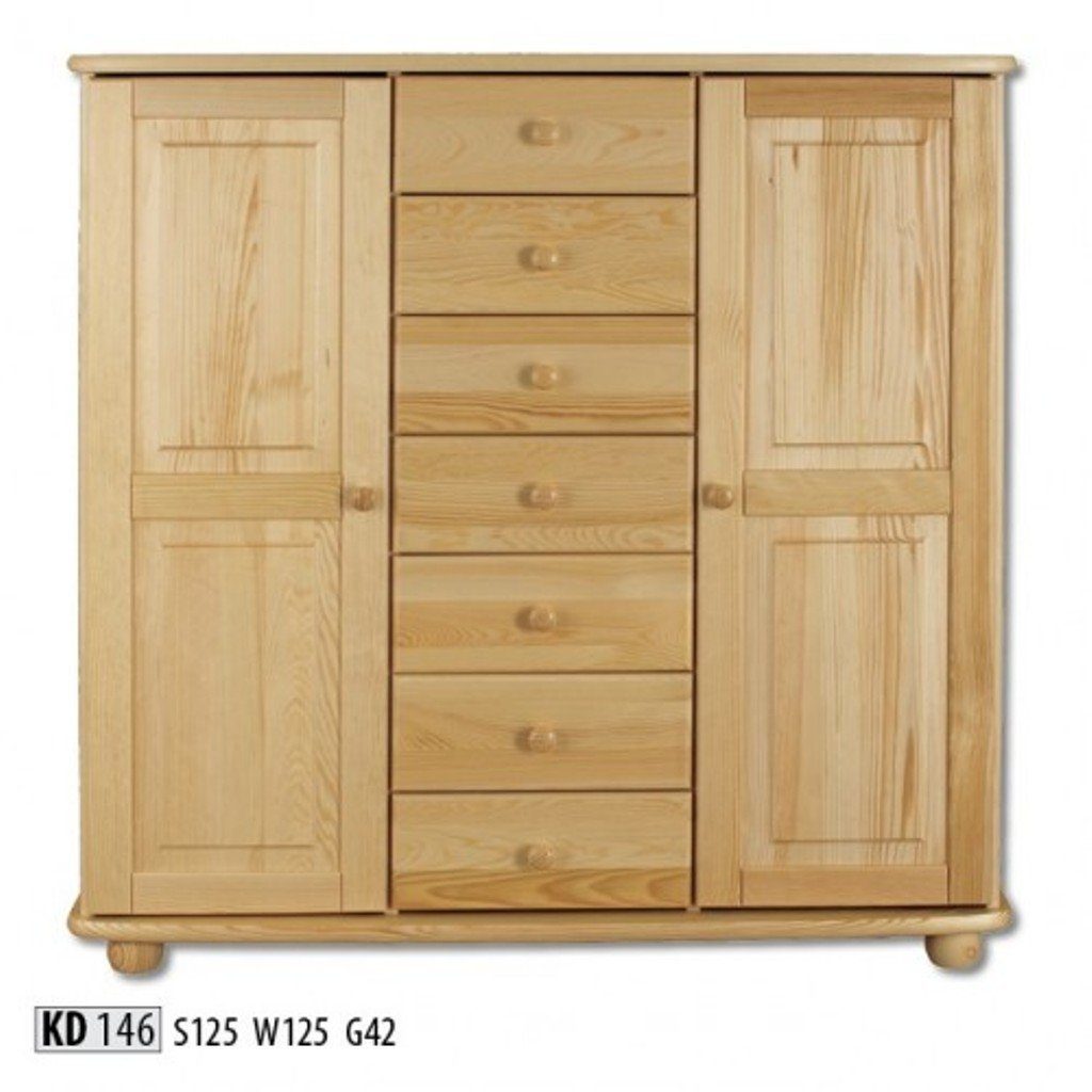 Jvmoebel Hochkommode Sideboard Massive Kommode Schrank Möbel Kommoden