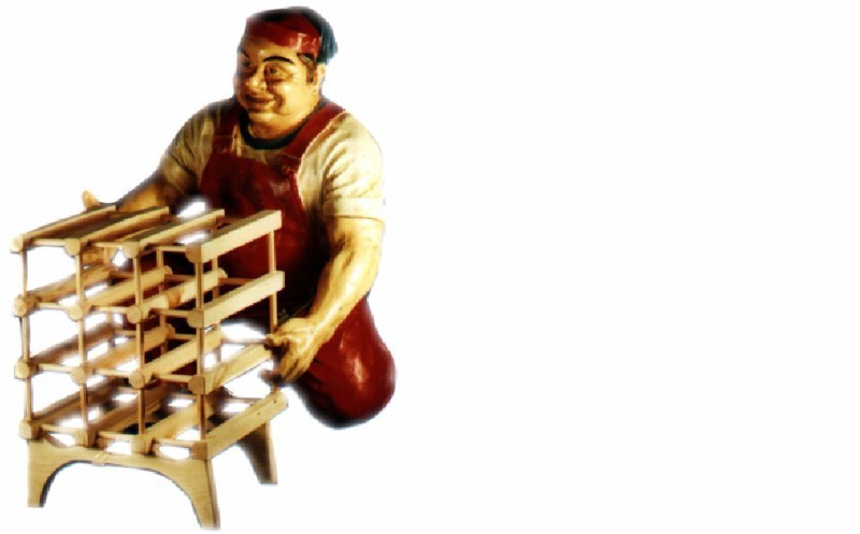 Jvmoebel Dekoobjekt Design Winzer Figur Statue Skulptur Figuren