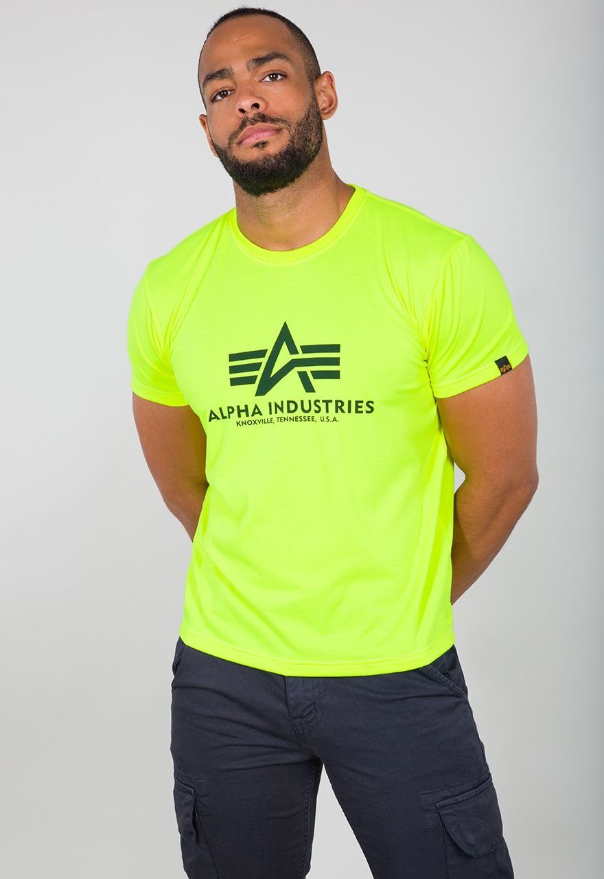 Alpha Industries T-Shirt Basic T-Shirt Neon