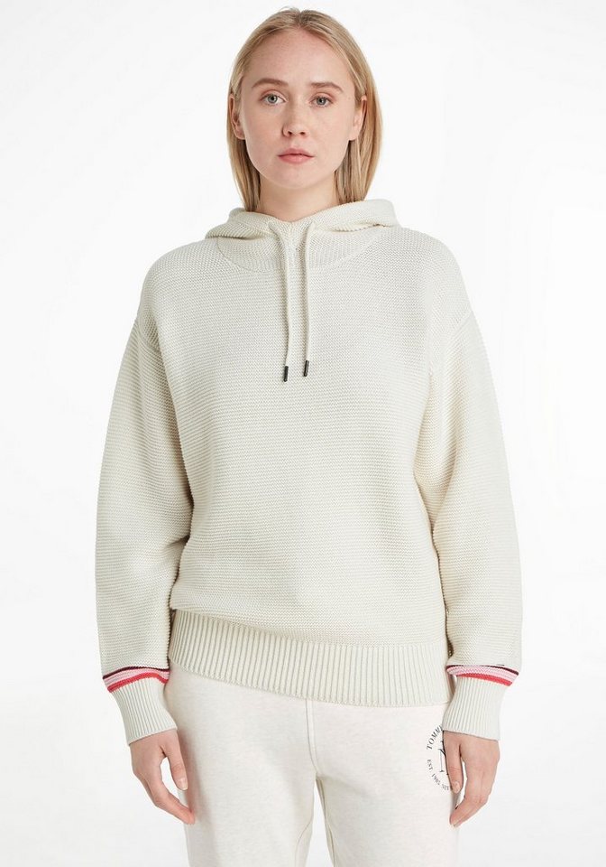 Tommy Hilfiger Strickpullover Global Stp Hoodie Sweater Mit Global