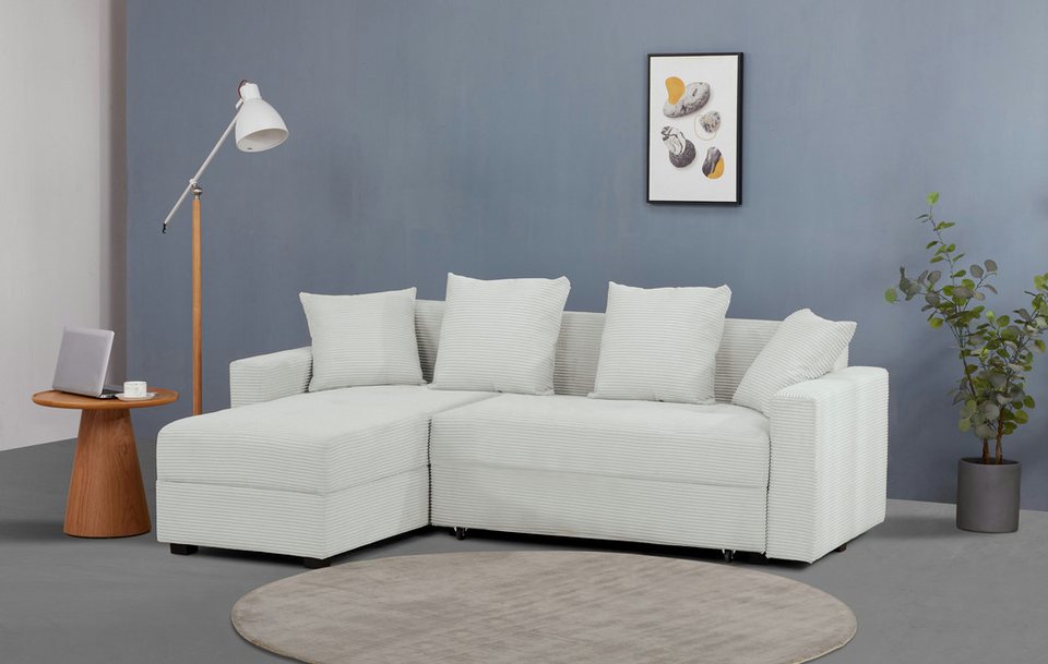 Inosign Ecksofa Killam 217 Cm L Form Mit Schlaffunktion U
