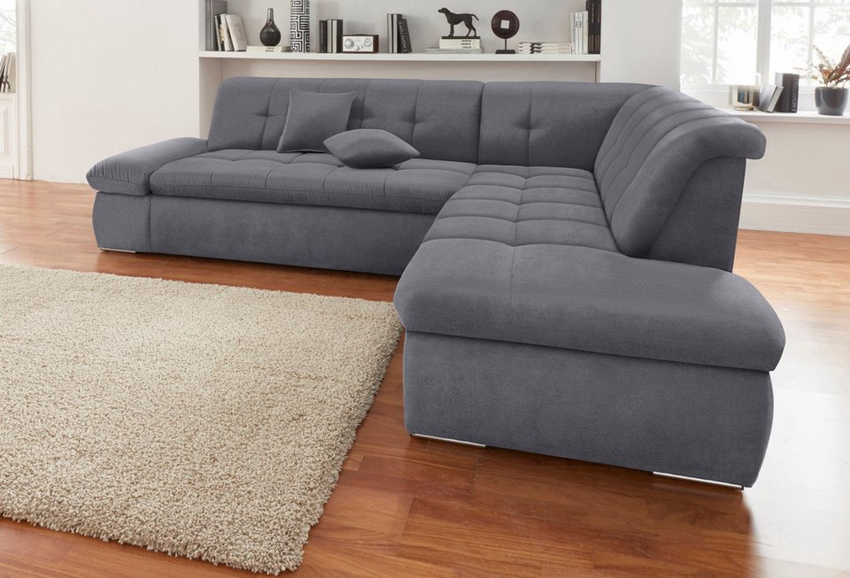 Domo Collection Ecksofa Moric Luxus Incl Zierkissen Bth 27321680