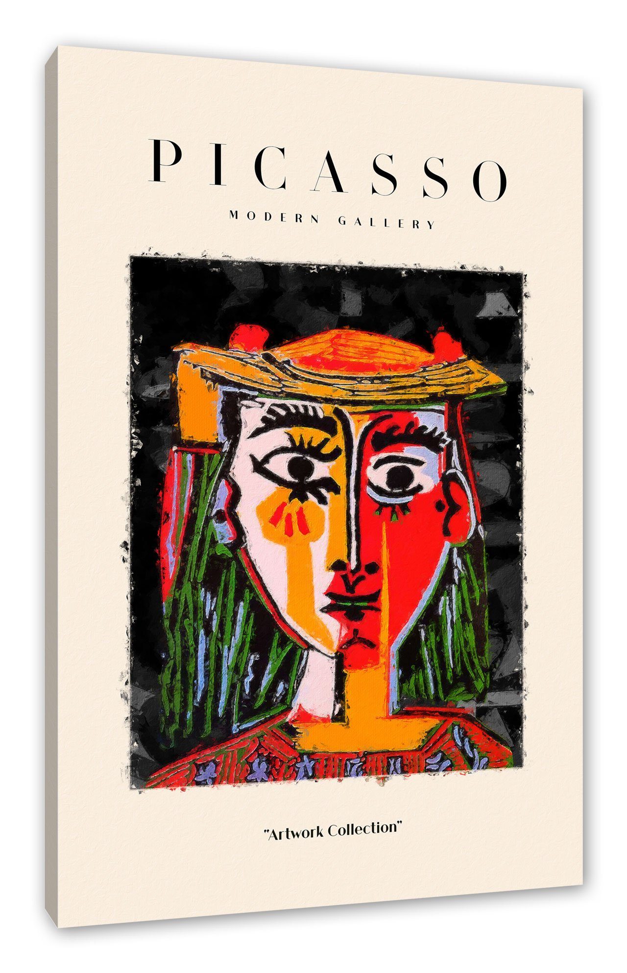 Pixxprint Glasbild Picasso Art Collection Frauengesicht Iii Picasso
