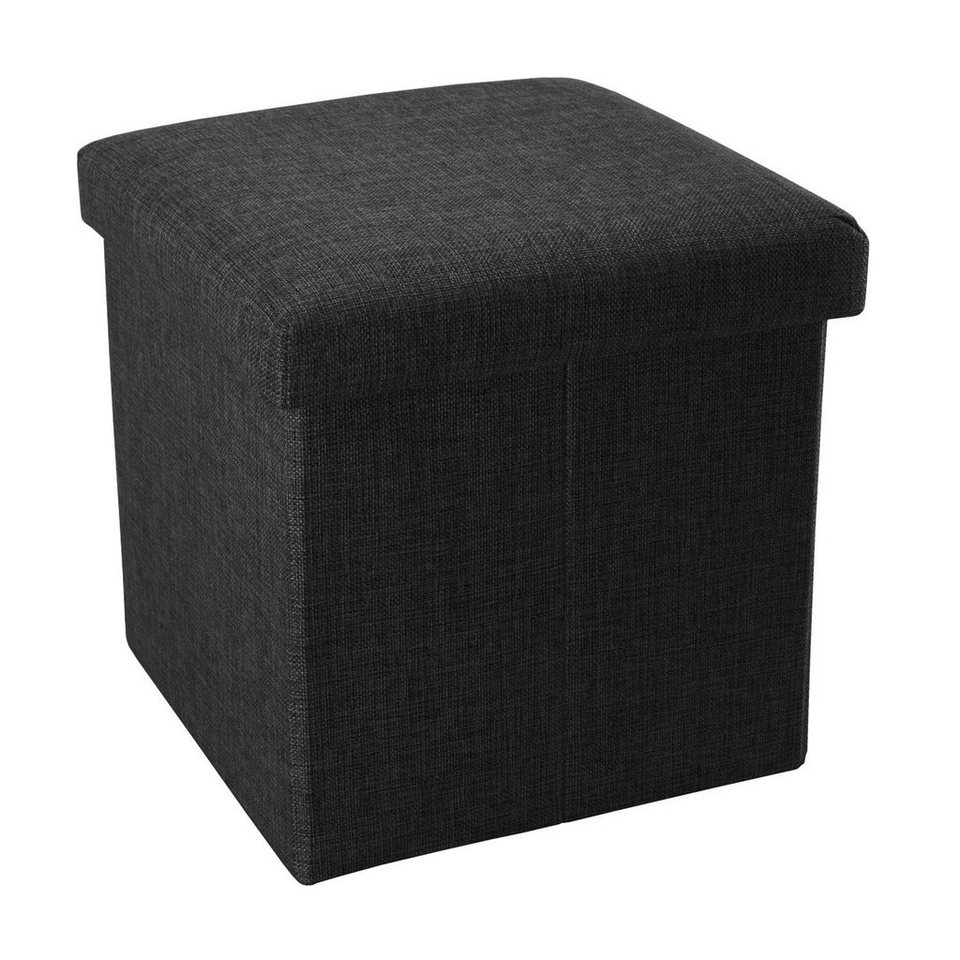 Intirilife Sitzwürfel Sitzwürfel Mit Stauraum 38x38x38 Cm In Diamant