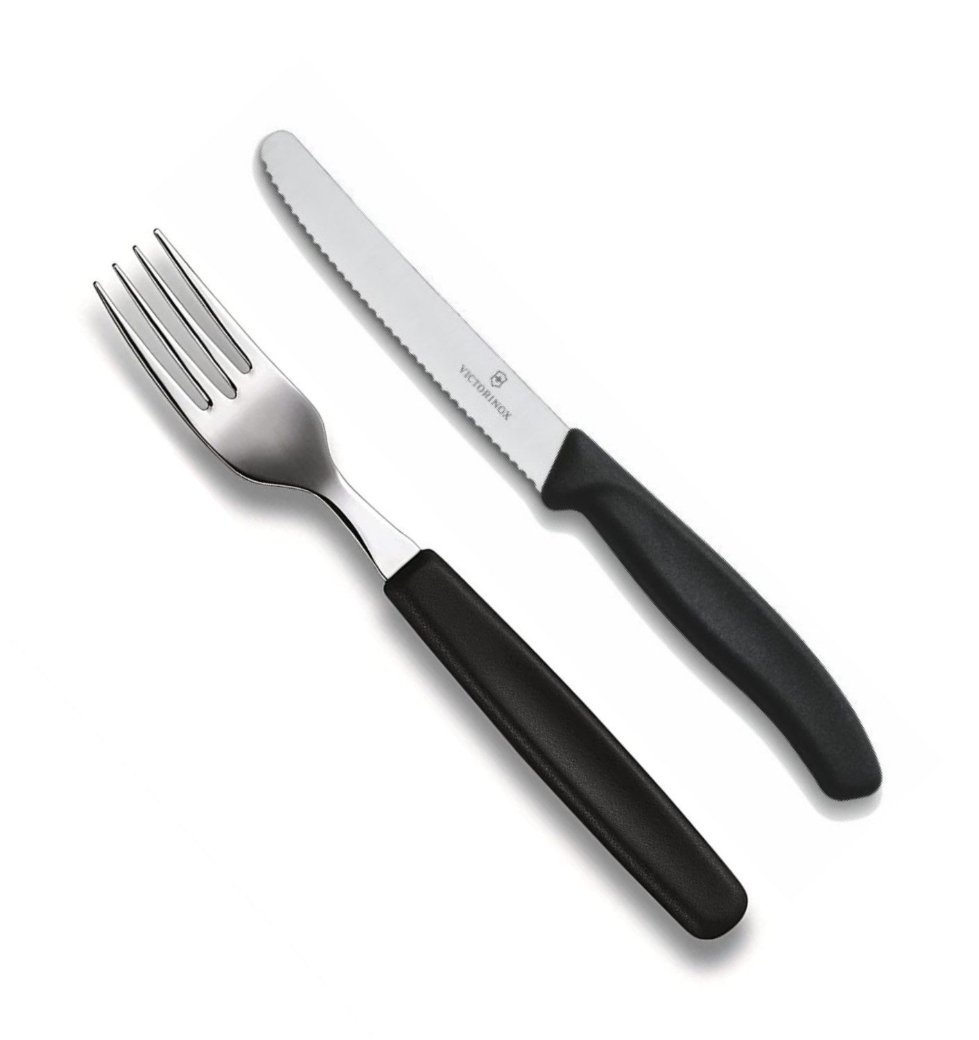 Victorinox Besteck Set Tafelbesteck Set Swiss Classic Schwarz
