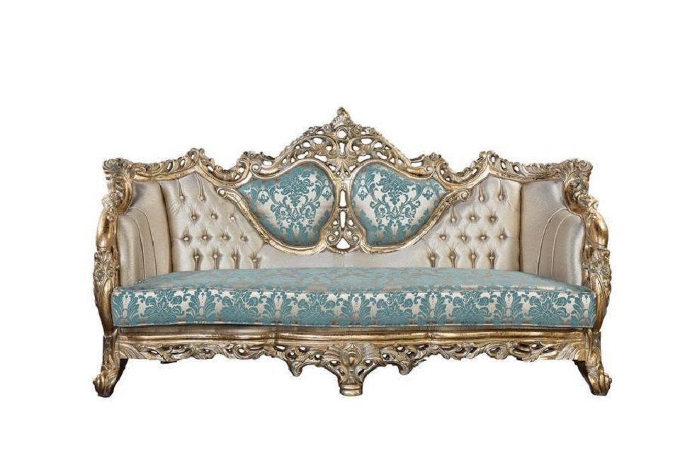 Jvmoebel Sofa Sofa 3 Sitzer Designer Sofa Luxus Polster Sofas Stoff