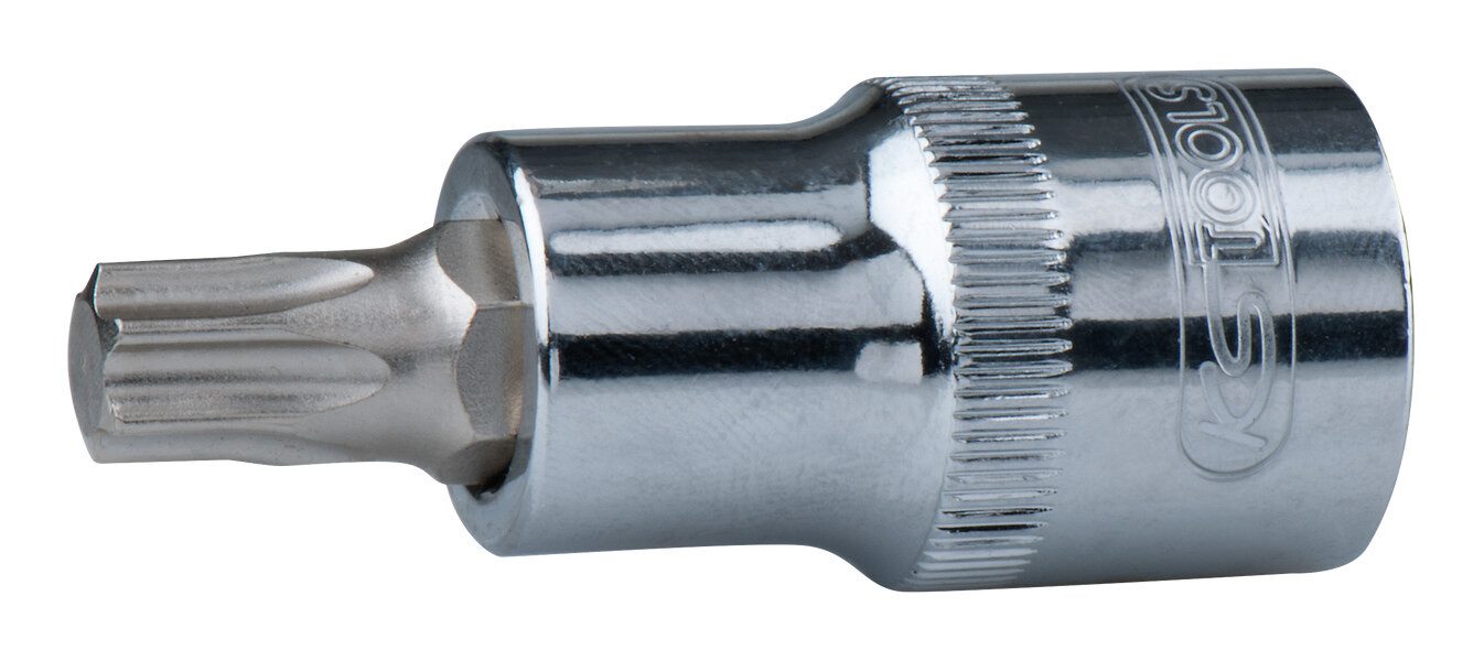 KS Tools Torx-Bit CHROMEplus, 3/8" Stecknuss, T40, hochglanz verchromt