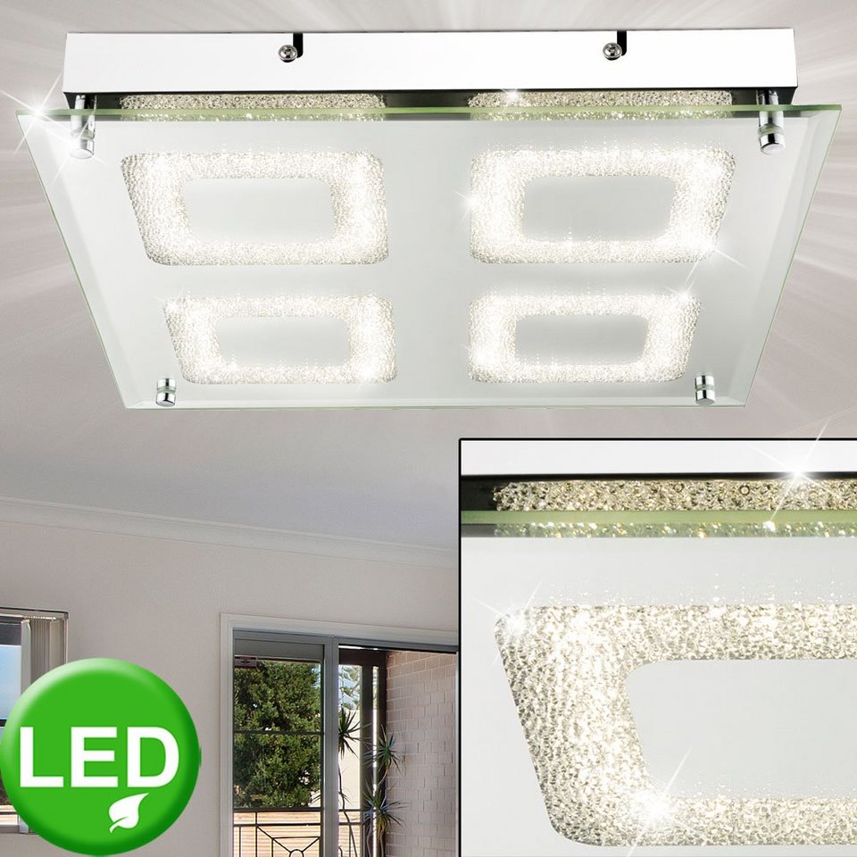 Globo Led Deckenleuchte Led Leuchtmittel Fest Verbaut Neutralweiß