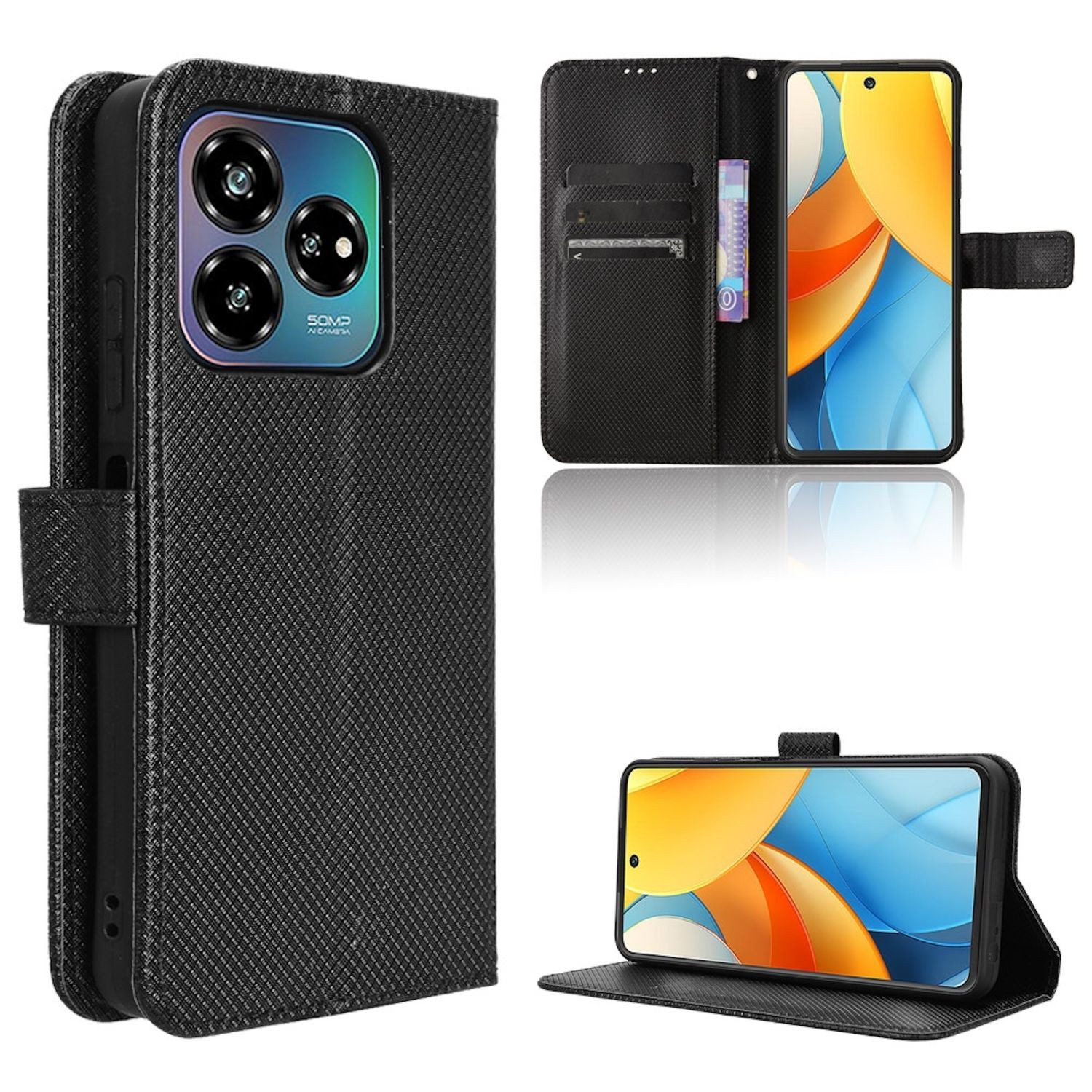 Wigento Smartphone Hülle Für Zte Blade V60 Vita Axon 60 Lite Design
