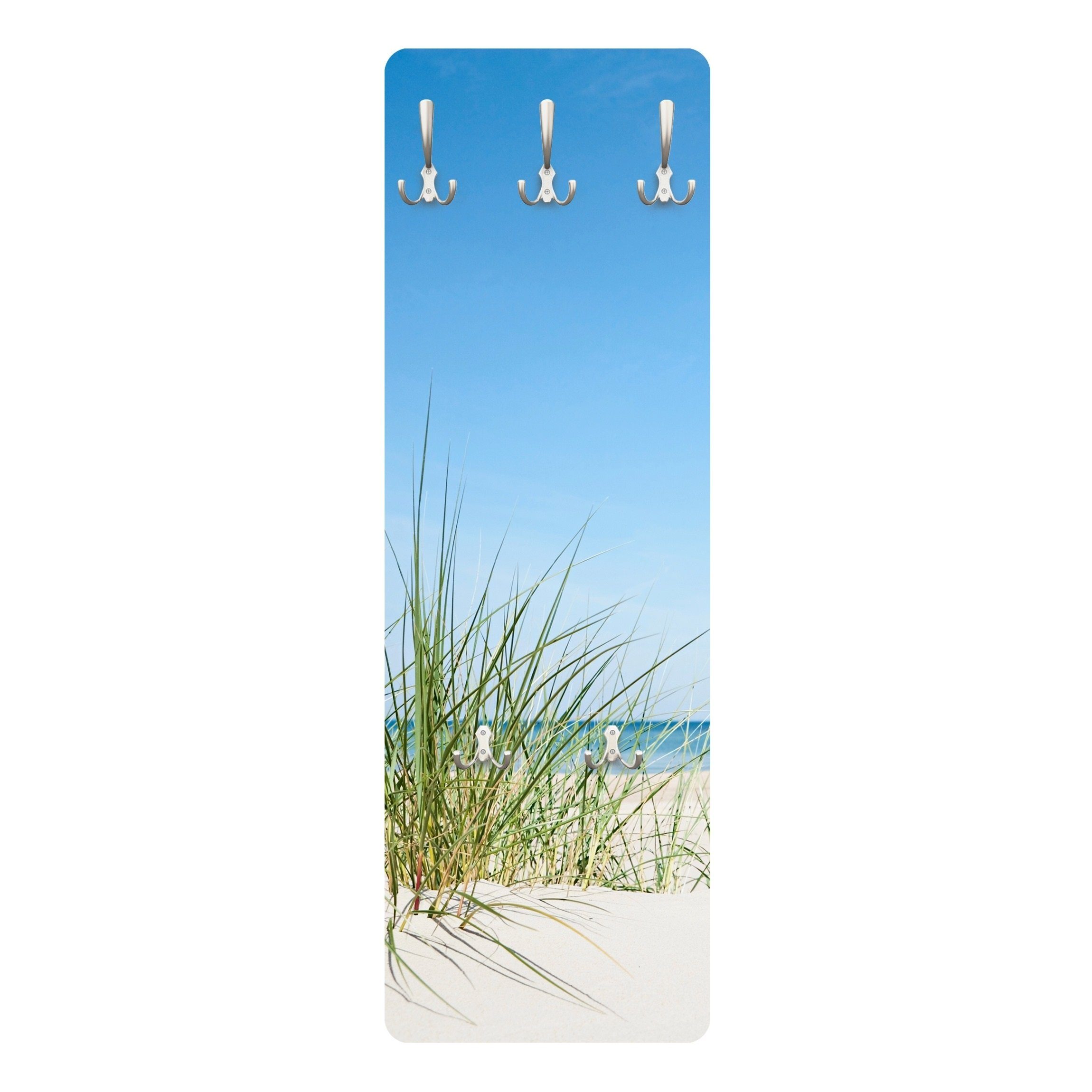 Bilderdepot24 Garderobenpaneel Blau Natur Strand Meer Ostseeküste