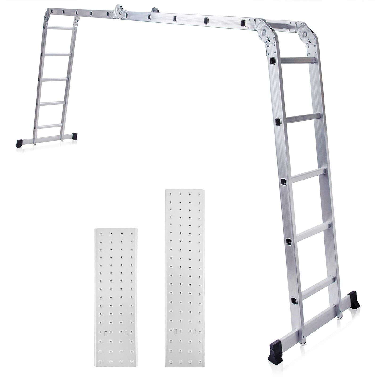 ᐅ MAXCRAFT Stehleiter Multifunktionsleiter / Mehrzweckleiter 4x5 ...