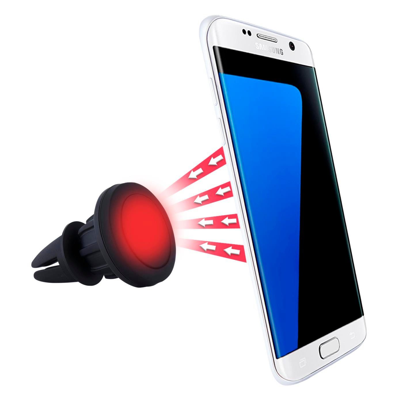 Coolgadget Magnetische Kfz Halterung Lüftung Handy Halterung