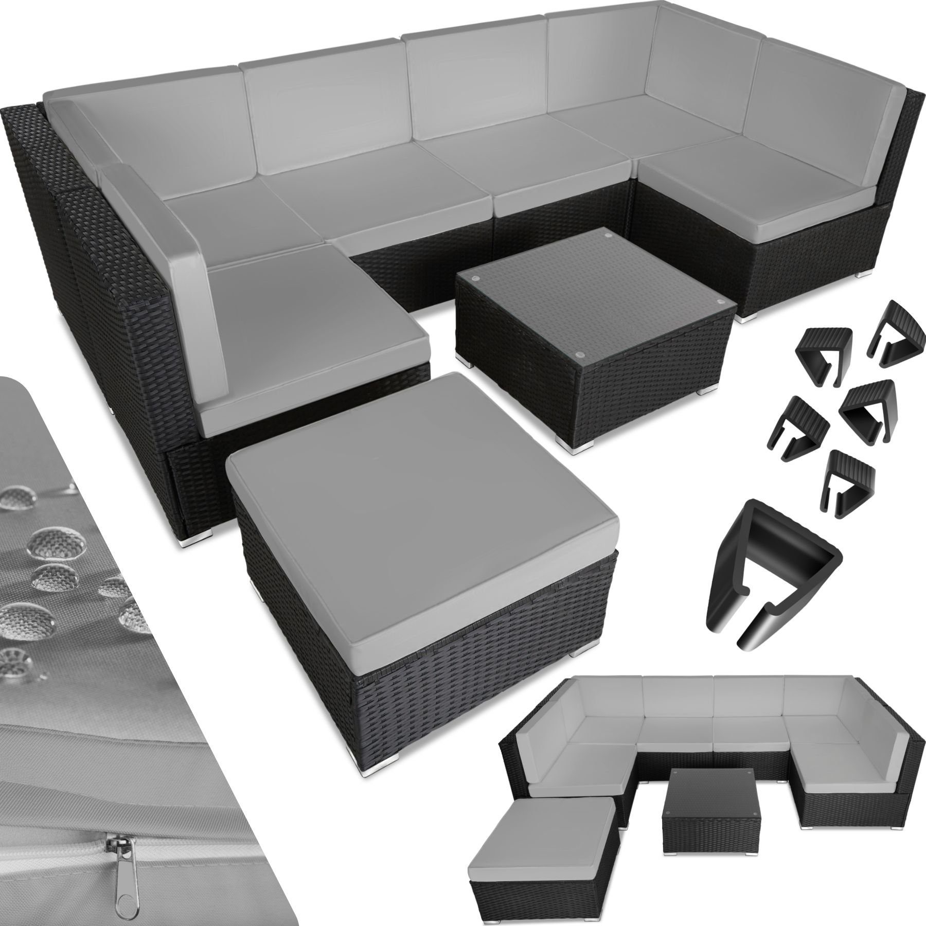 Elegantes Tectake Gartenmobel Lounge Ebenbild