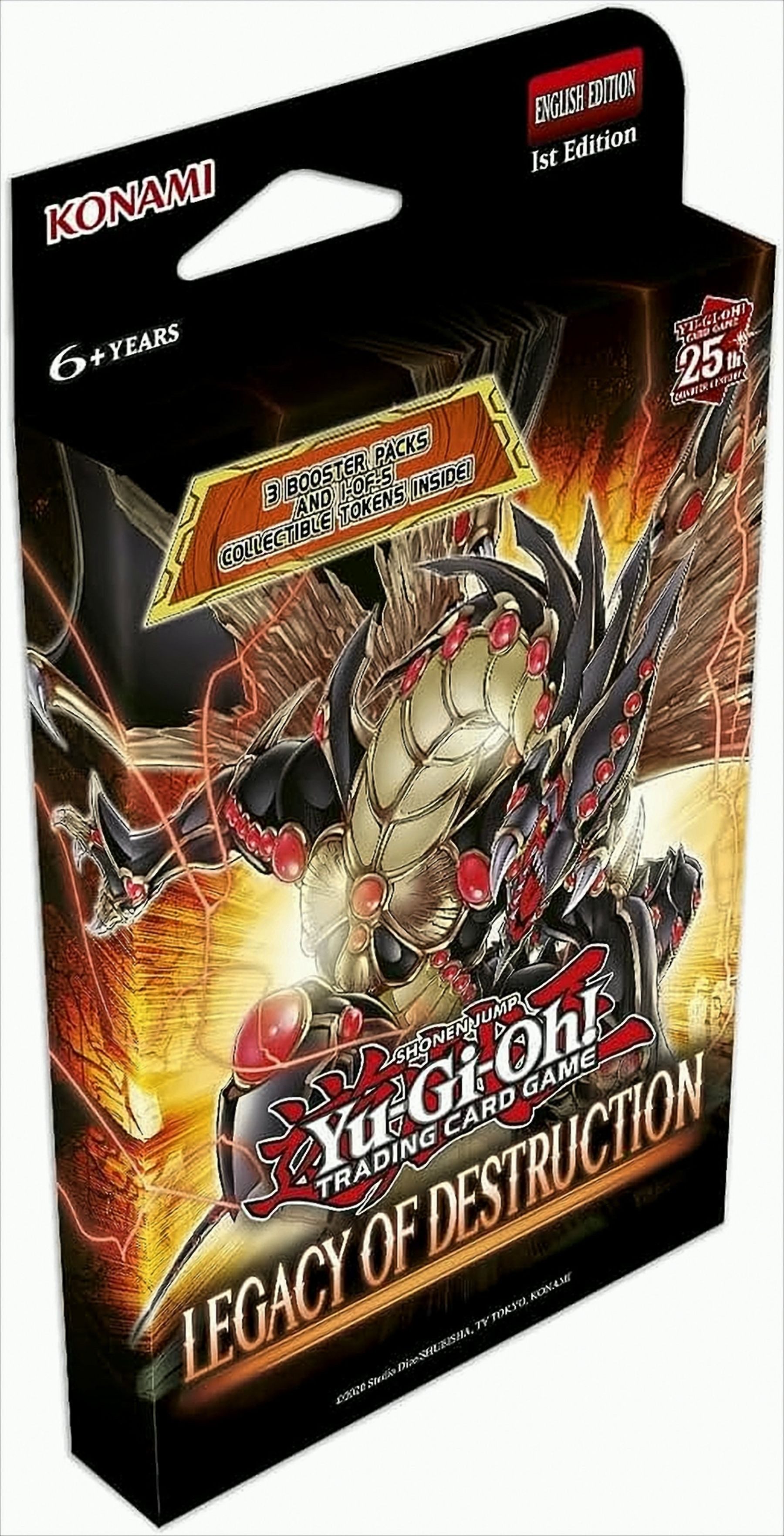 Konami Sammelkarte Yu-Gi-Oh! Legacy Of Destruction Tuck Box Englisch, Starterpack & Structuredecks