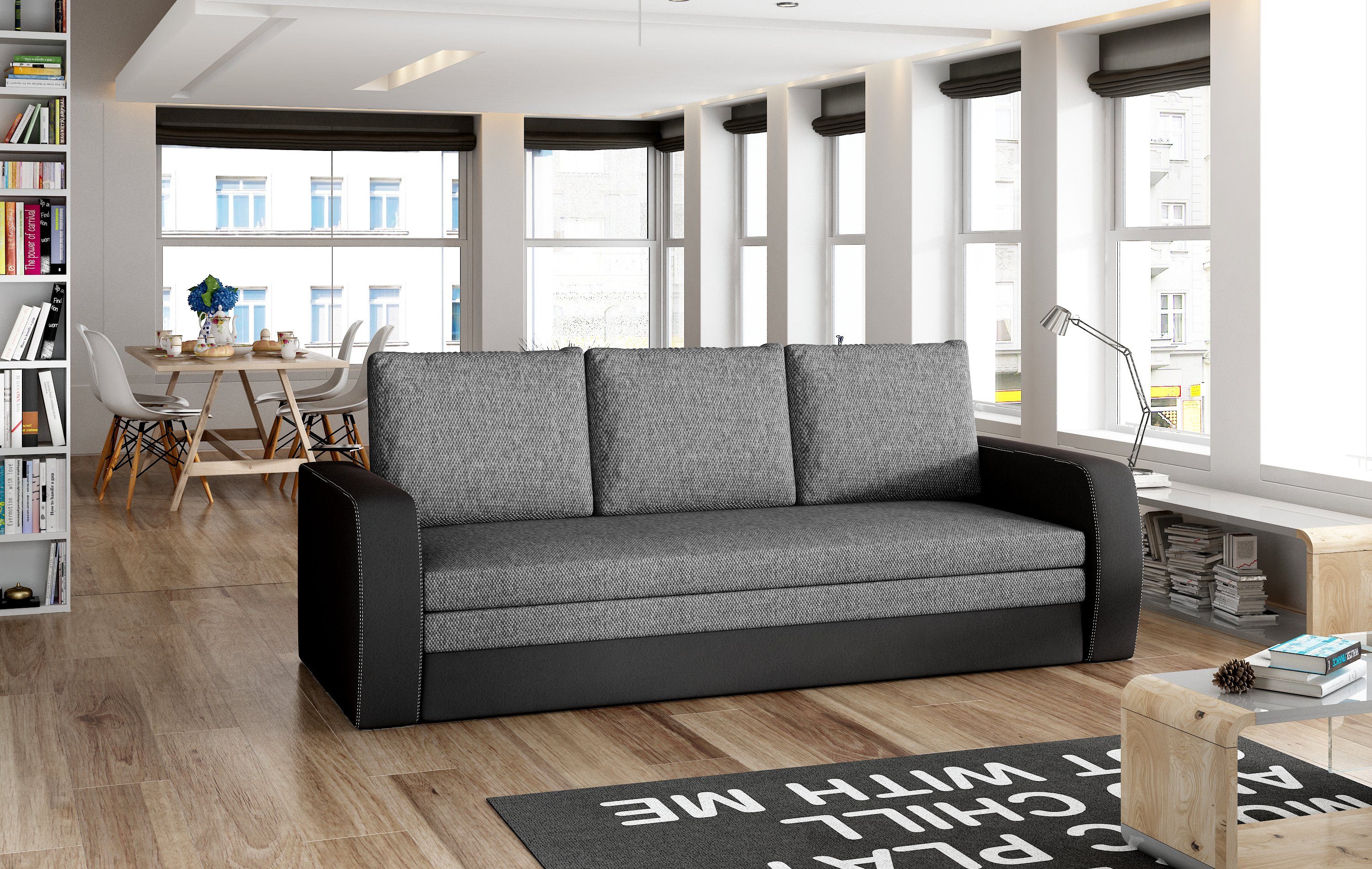 Jvmoebel Sofa Sofa Mit Bettfunktion