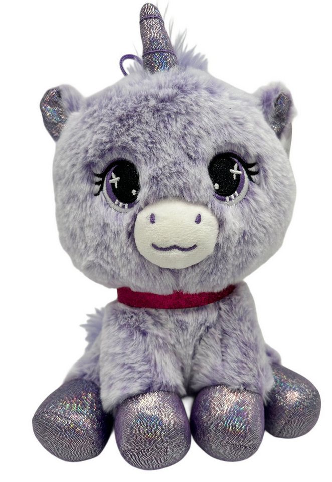 Soma Kuscheltier Einhorn Kuscheltier Plüschtier Unicorn Xxl 25cm Lila