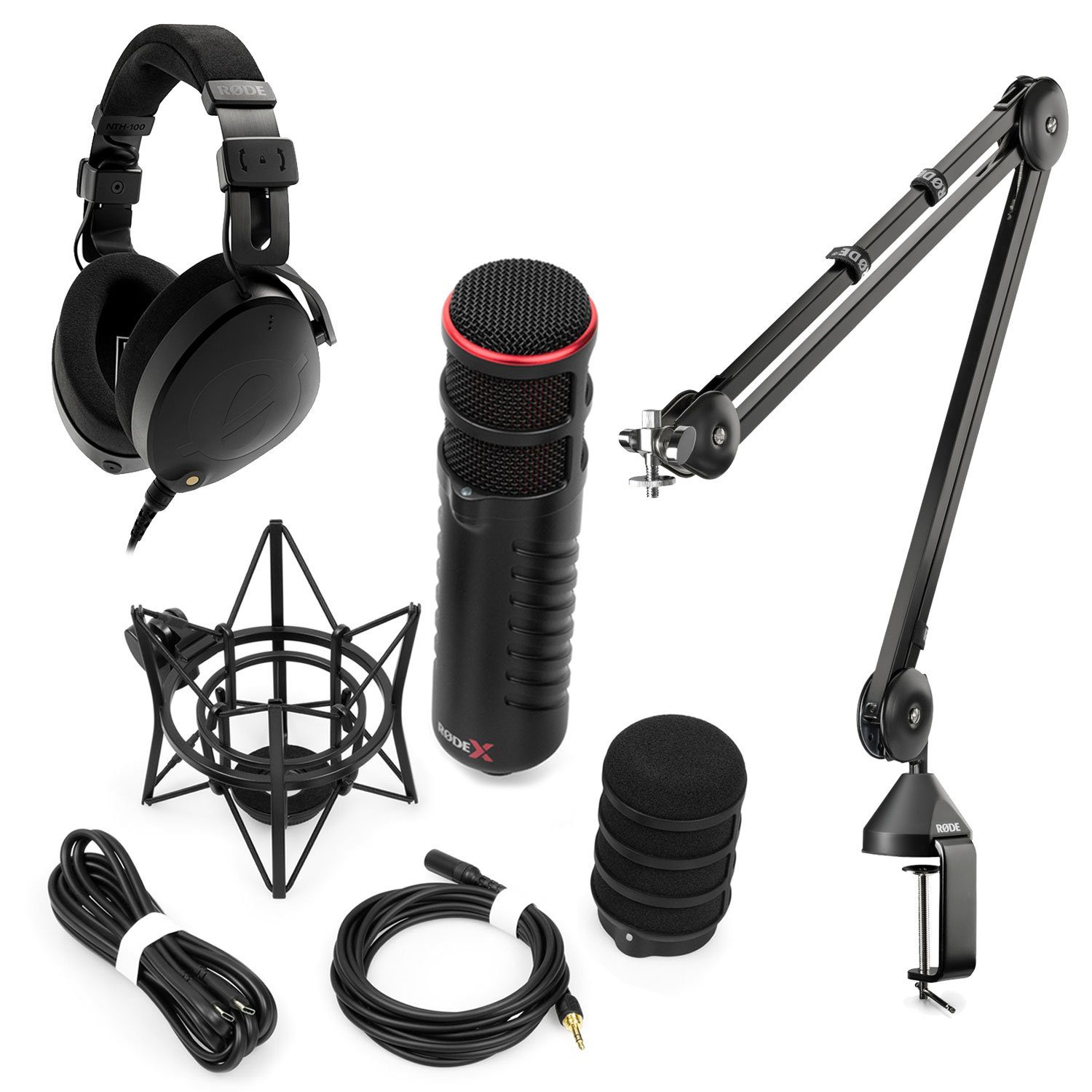 RØDE Streaming-Mikrofon Rode X XDM-100 Bundle USB-Mikrofon Set (USB ...