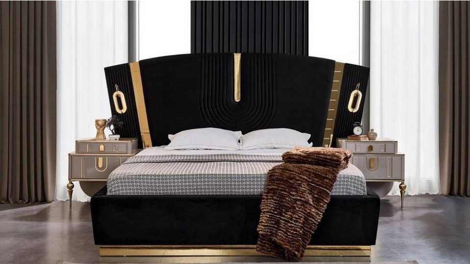 Jvmoebel Schlafzimmer Set Schlafzimmer Doppelbett Garnitur Bett