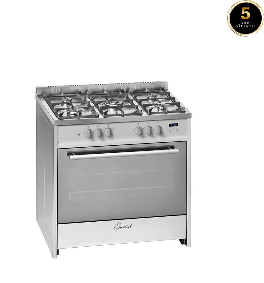 Gurari Gas Standherd Gch G 910 X5 Jahre Garantie Gas Standherd 90 Cm