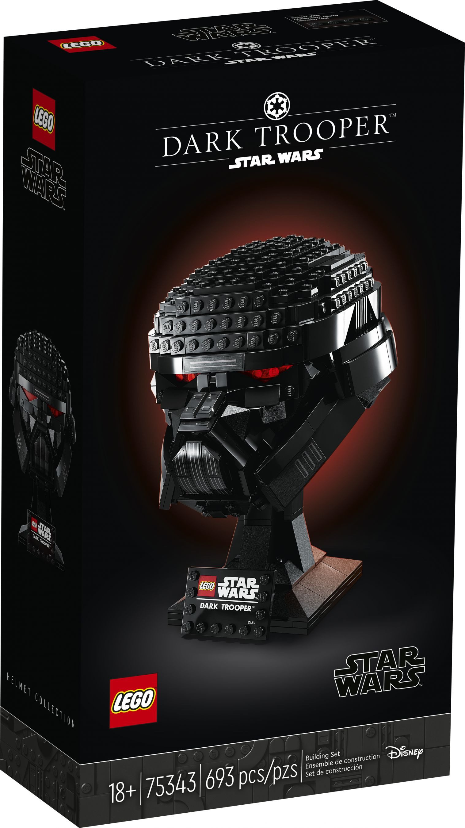 LEGO® LEGO® Star Wars™ 75343 Dark Trooper™ Helm Konstruktionsspielsteine, (693 St)