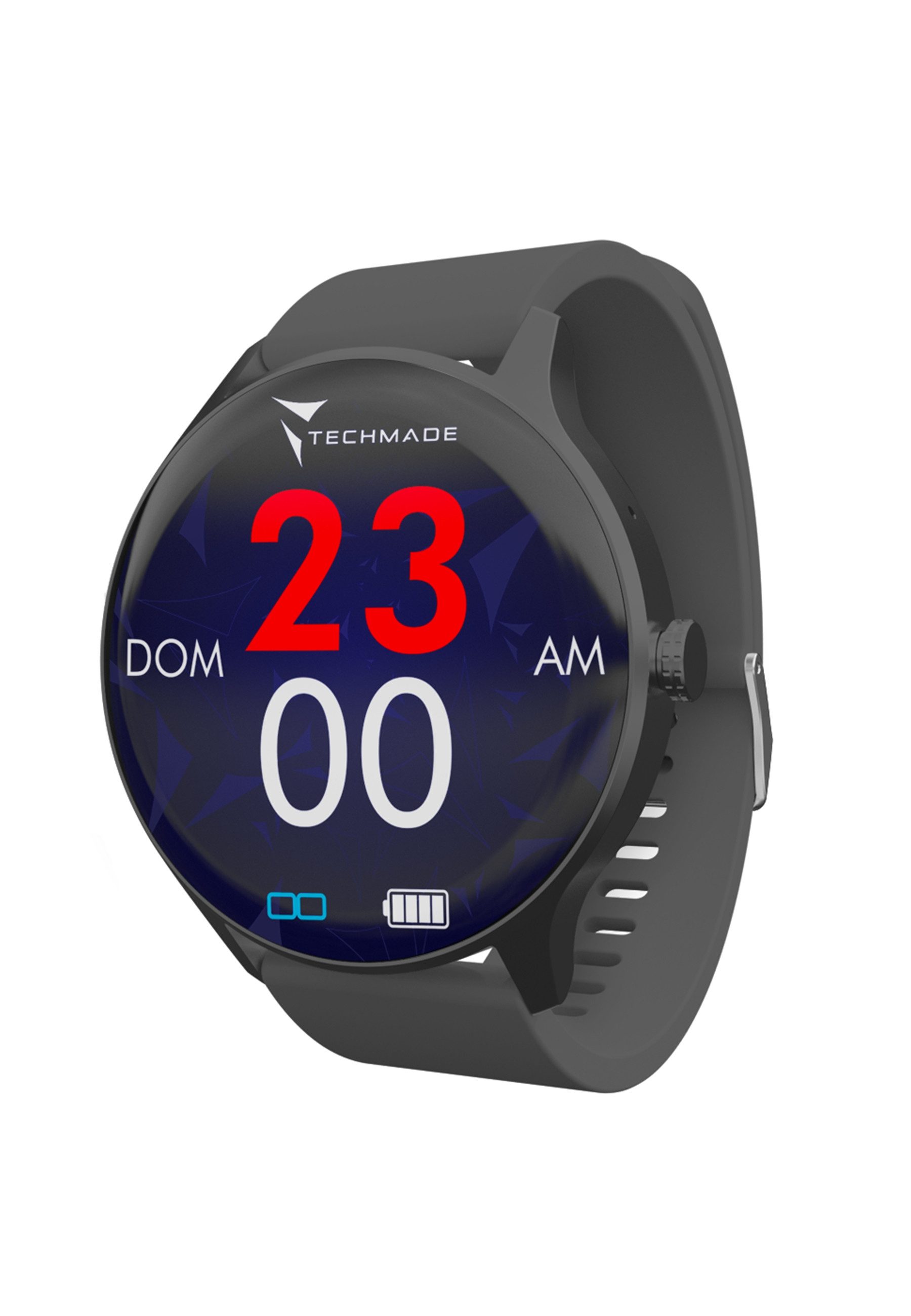 Techmade Smart Watch Dynamic Grey Smartwatch Set