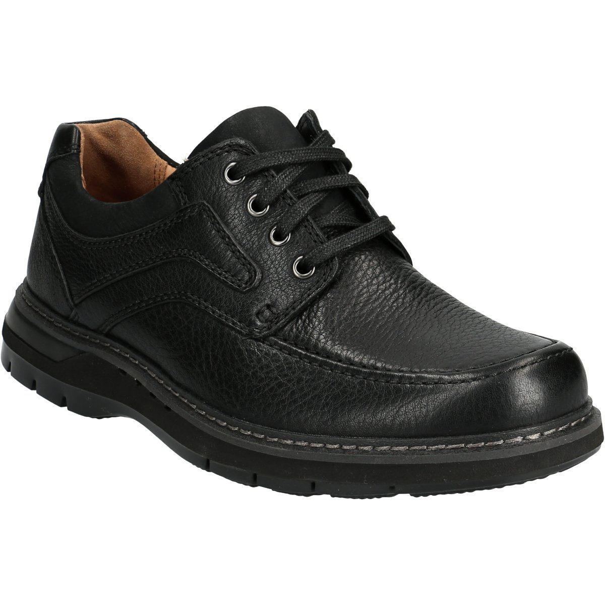 Clarks Un Ramble Lace Schnürschuh, Decksohle: herausnehmbare Leder ...