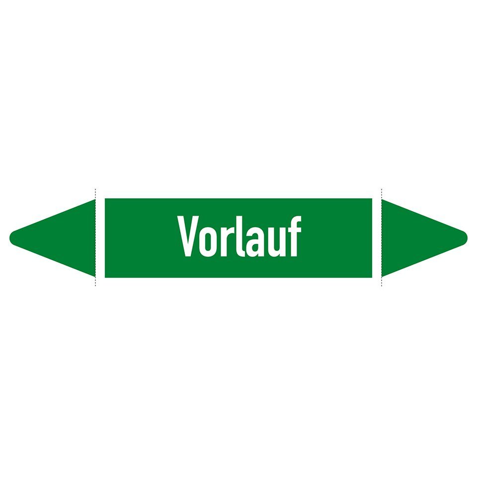 dreifke-hinweisschild-rohrl-etikett-vorlauf-din-2403-gr-n-wei-40