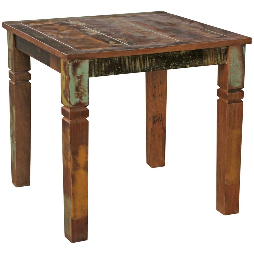 Wohnling Esstisch WL5.061 (80x80x76 cm Mango Massivholz Quadratisch ... Wohnling Esstisch WL5.061 (80x80x76 cm Mango Massivholz Quadratisch ...