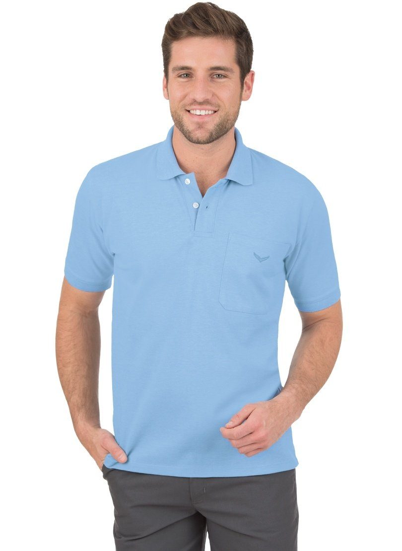 Trigema Poloshirt Trigema Polohemd Mit Brusttasche