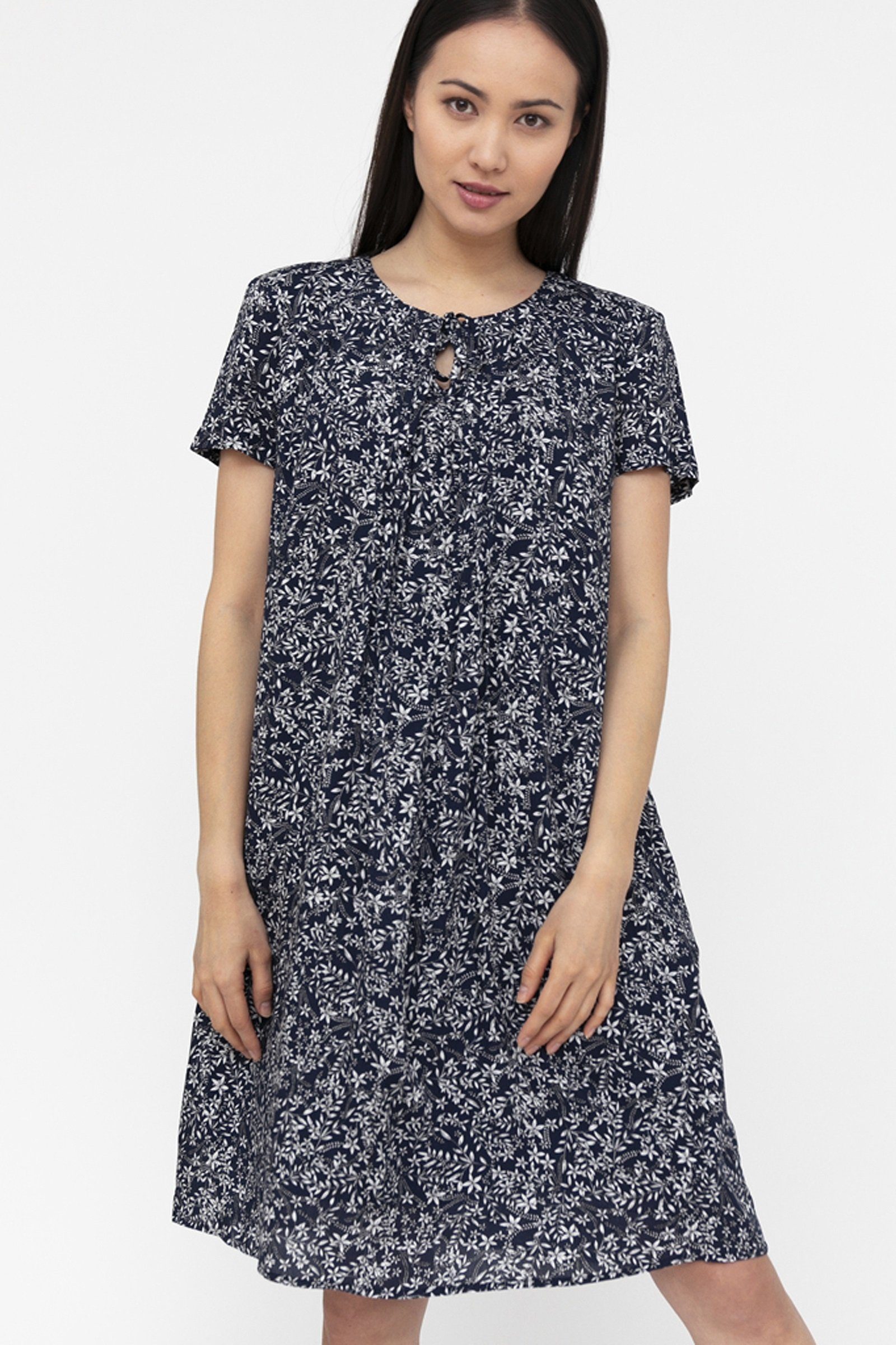 Finn Flare Jerseykleid Mit Modischem Blumenprint