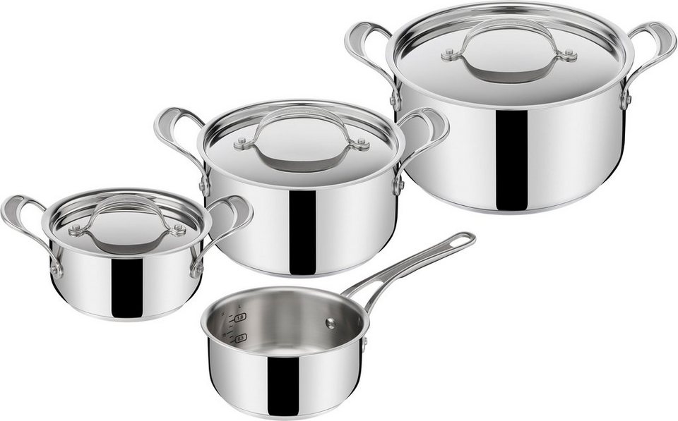 Tefal Topf Set Jamie Oliver Induktionstöpfe Spülmaschinengeeignet