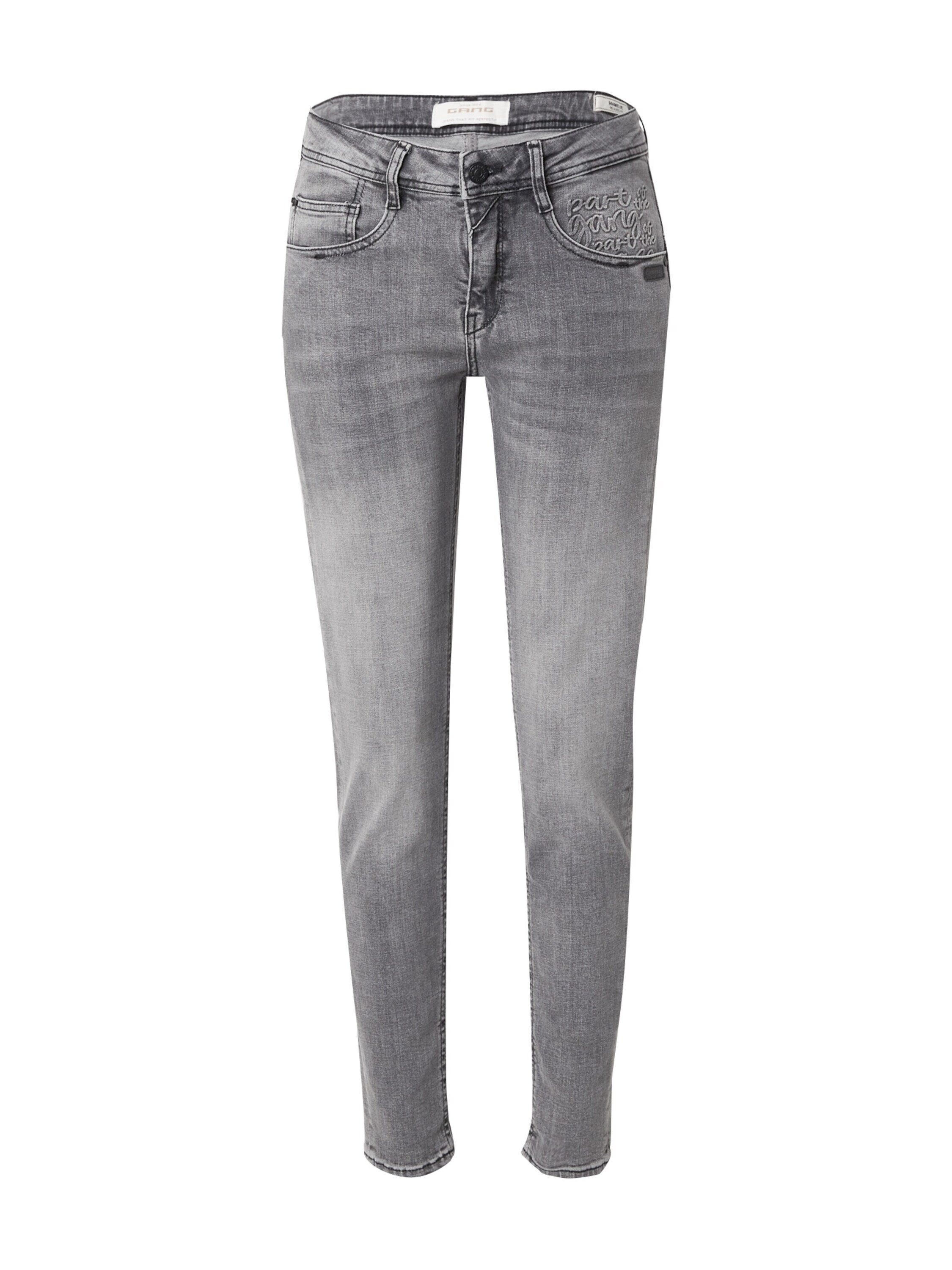 GANG Slim-fit-Jeans Amelie (1-tlg) Patches, Label Patch/Label Flag