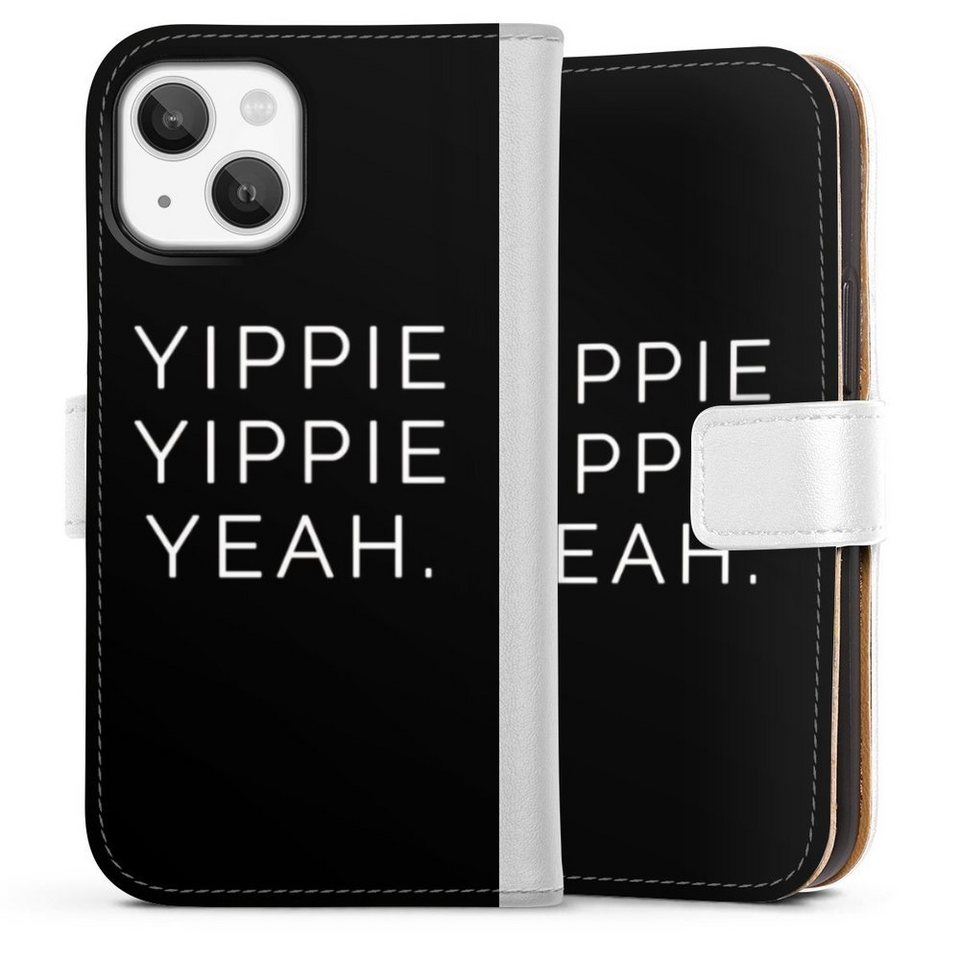 Deindesign Handyhülle Yippie Yippie Yeah Black Apple Iphone 13 Mini