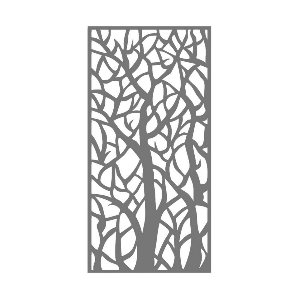 Jumpeak Wanddekoobjekt Rechteckiger Baum Wanddekorationabstrakte