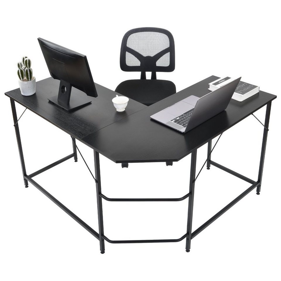 Softweary Eckschreibtisch Schreibtisch L Förmig Bürotisch
