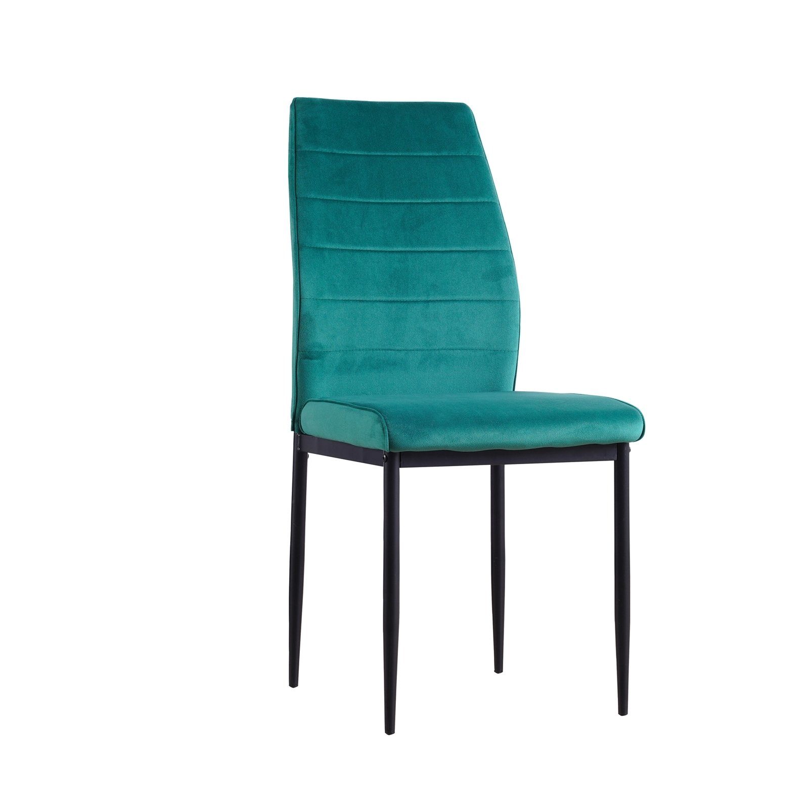 Hti Living Esszimmerstuhl Stuhl Madison Velvet Grün Stück 1 St