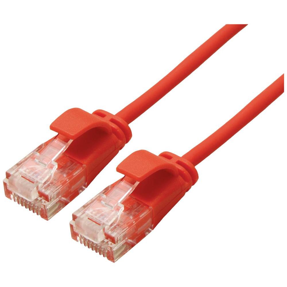 ROLINE UTP DataCenter Patchkabel Kat.6A (Class EA), LSOH, slim,0.15 LAN ...