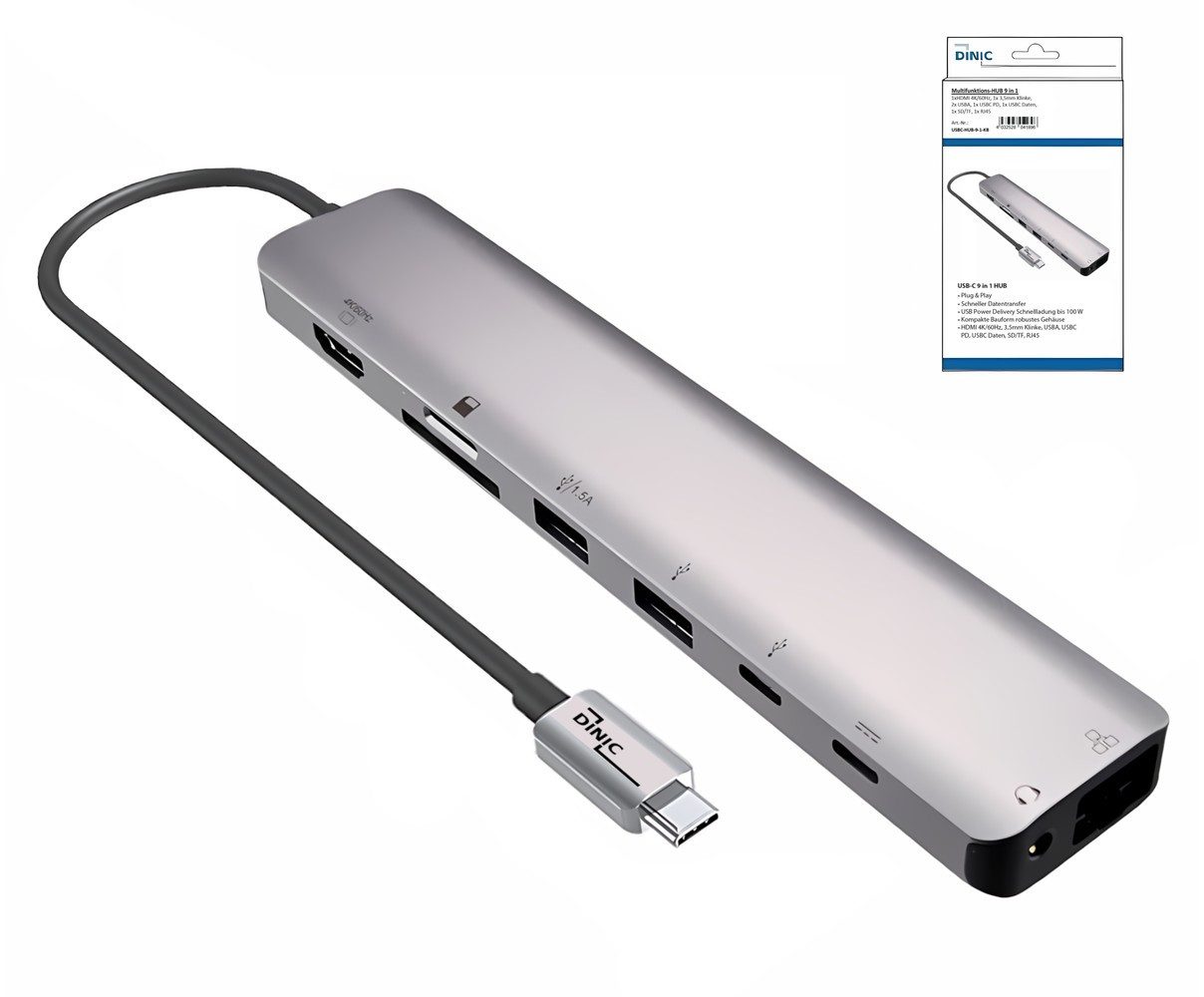 DINIC USB-Adapter, Unterstützt DP1.4 Alt Mode