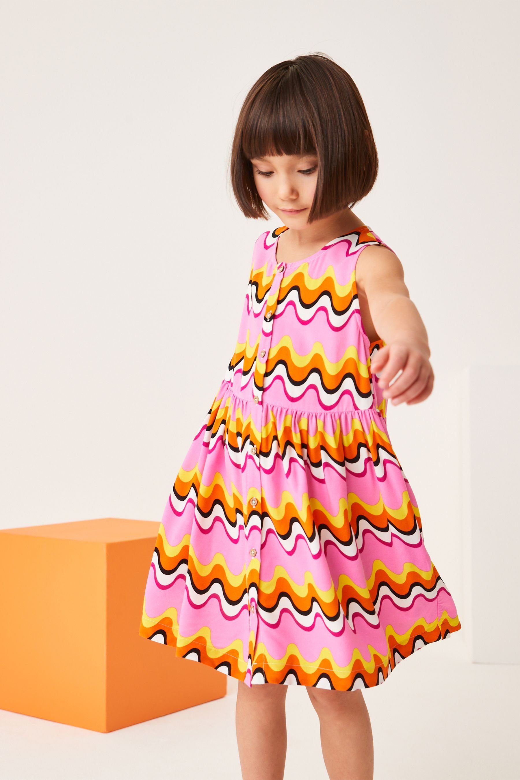 Next Sommerkleid Ärmelloses Relaxed Fit Kleid 1 Tlg