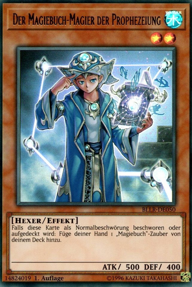 Recollectibles Sammelkarte Yugioh Karte Der Magiebuch Magier Der