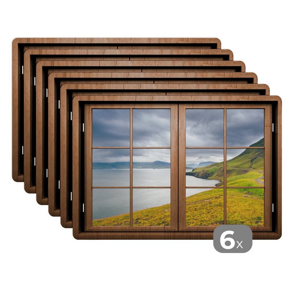Platzset Ausblick Wasser Natur Muchowow 6 St Tischset