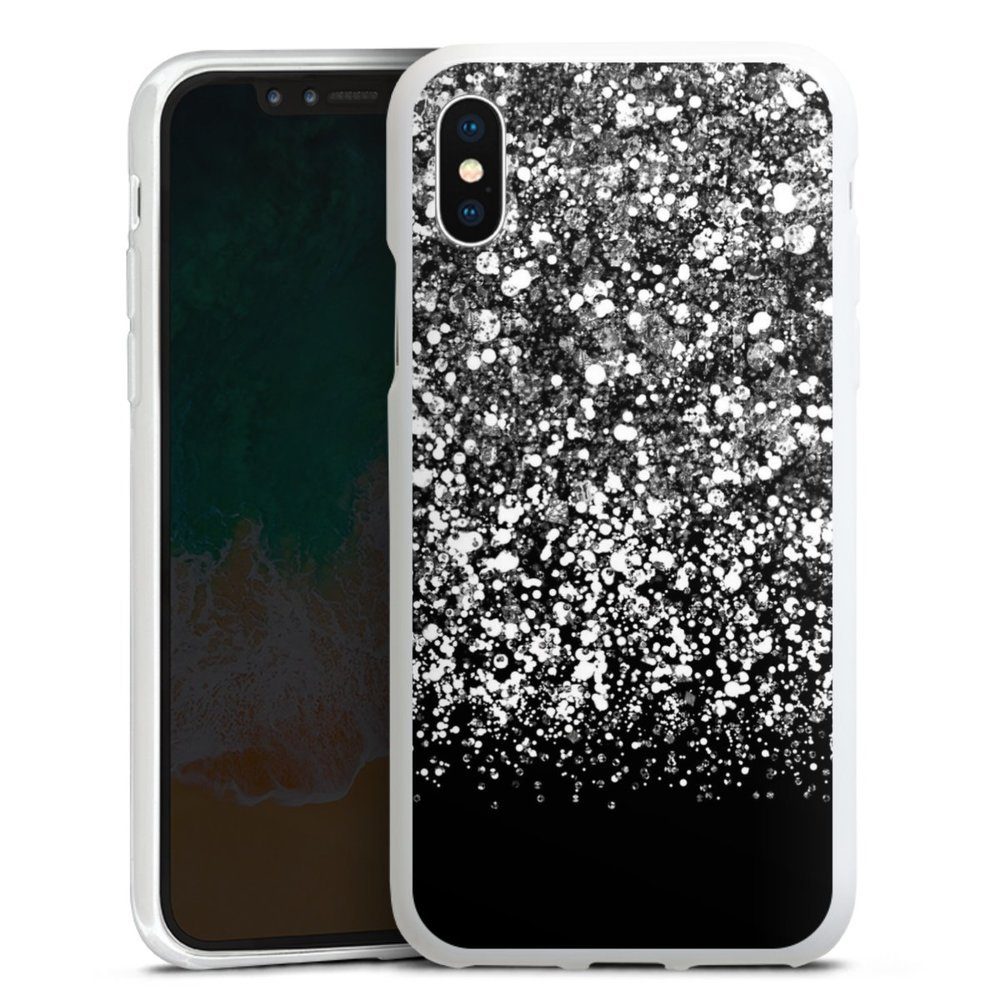 Deindesign Handyhülle Snow Fall Glitter Look Apple Iphone Xs Hülle